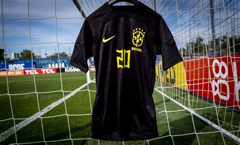 Veja Como Será A Camisa Preta Que A Seleção Brasileira Usará No