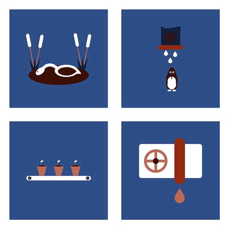 Flet 스타일 벡터에 현대 에코 시스템 아이콘 세트 Ai Eps Uidownload