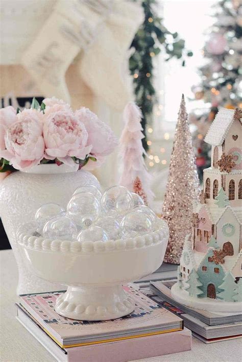 A Pink Christmas Wonderland Pink Christmas Diy Pink Holiday Shabby