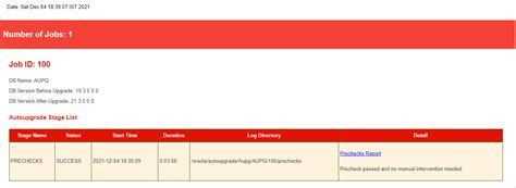Autoupgrade Oracle Database 19c To 21c ~ Blog For Oracle Rac Goldengate