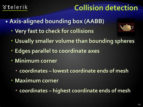Ppt Computational Geometry And Collision Detection Powerpoint