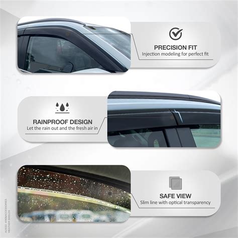 Injection Weather Shields For Gwm Ora 2023 Onwards Ausgo 4x4 Accessories