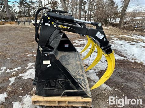 Mds 8 Telehandler Bucket W Grapple Bigiron Auctions