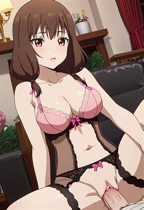 Rule 34 1boy 1girls Ai Generated Anime Cowgirl Position Female Human