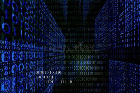 binary code background concept of big data and artificial intelligence