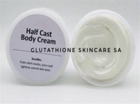 Halfcast Body Whitening Cream Glutathione Skincare Sa