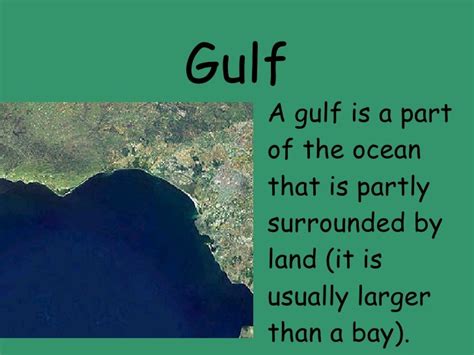 Gulf Definition
