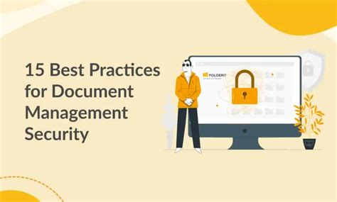 15 Best Practices For Document Management Security Document