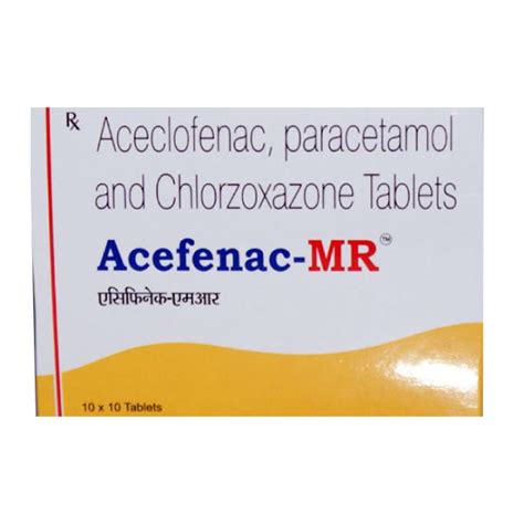 Buy Acefenac Mr Tablet 10s Online At Upto 25 Off Netmeds