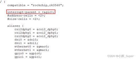 Itop 3568开发板驱动学习笔记（26）设备树（五）中断实例分析interrupt Affinity Csdn博客