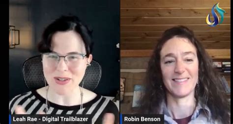 Robin Postman Benson On Linkedin Loved Being Featured On The Digital Trail Blazer Success Path