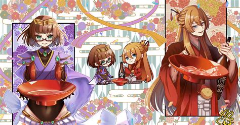 個人vtuber 【skeb】義兄弟の契り 卯鳥天 赤子のイラスト Pixiv