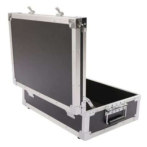 Aluminum Locking Storage Box Tool Lock Case Hard Storage Carry Case