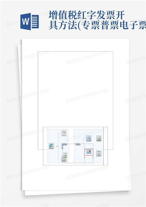 增值税红字发票开具方法专票 普票 电子票word模板下载编号lndpvpwd熊猫办公