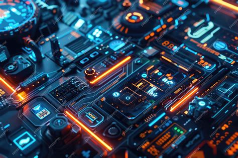 Premium Photo Technology Numbers Modern Operating Systems Of The Future