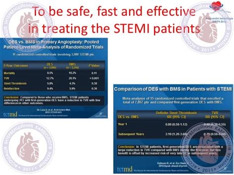 Recommendation For Stemi Treatment In 2013 And Stent For Life Initiat