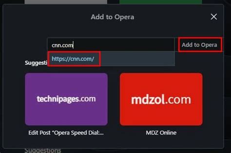 Opera Speed Dial What Is It And How To Use It Technipages