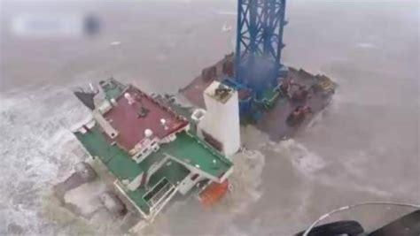 廣東證工程船「福景001」避風走錨遇險 陽江海域沉沒27人失聯 星島日報