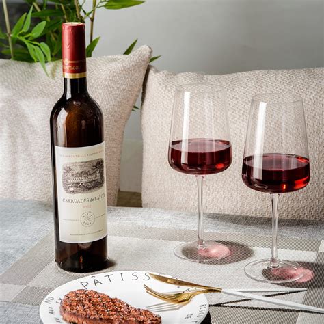 Baclife Hand Blown Red Wine Glasses Set Of 4 Review