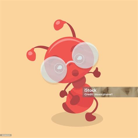 Kartun Semut Yang Lucu Ilustrasi Stok Unduh Gambar Sekarang Alam