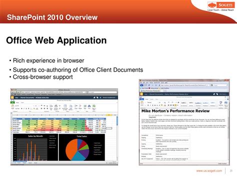 PPT SharePoint 2010 Overview PowerPoint Presentation Free Download ID 98331