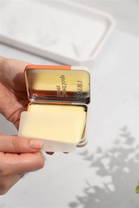 Travel Soap Sheets Antibacterial Portable Hygiene Fomin Fomin Soap