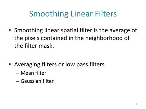 smoothing in digital image processing pptx