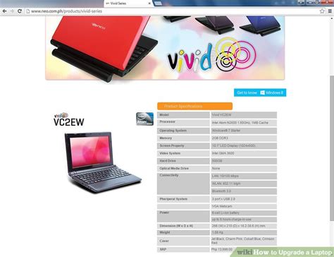 Easy Ways To Upgrade A Laptop Wikihow