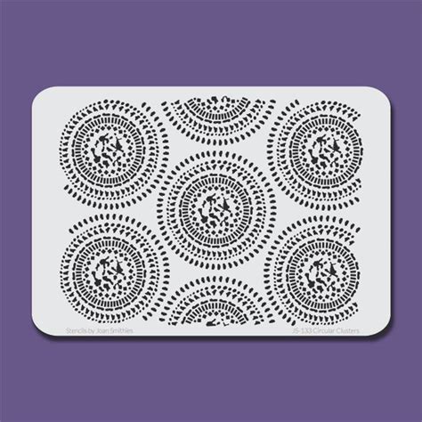 Js 133 Circular Clusters Istencils