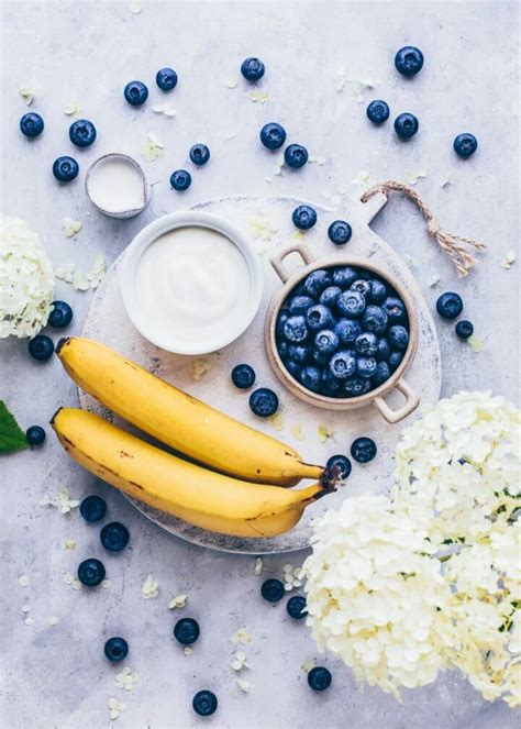 Smoothie Banane Apfel Blaubeere Blaubeer Smoothie Rezept Essen Und