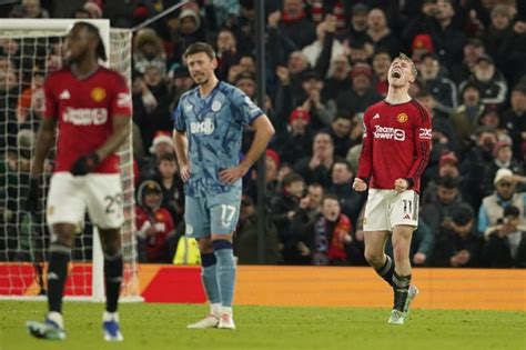 MU Comeback Kalahkan Aston Villa Rasmus Hojlund Dan Alejandro Garnacho