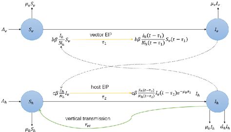 Figure 1 From Global Dynamics Of An Impulsive Vector Borne Disease Model With Time Delays