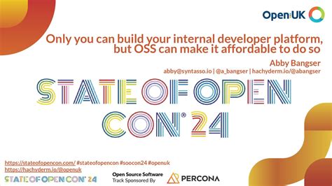 Only You Can Build Your Internal Developer Platform But Oss Can Make It Affordable To Do So