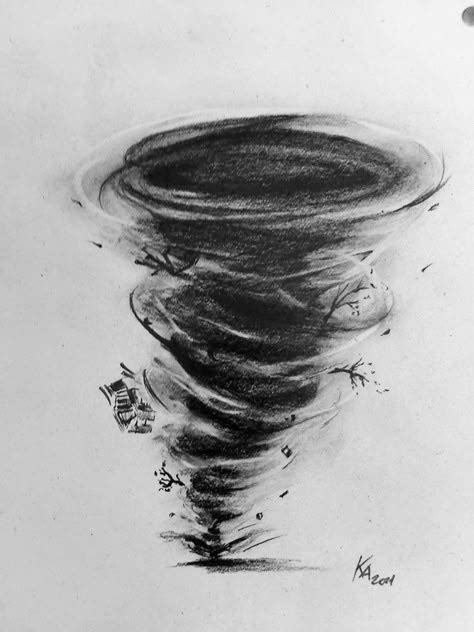 Tornado Drawing Realistic