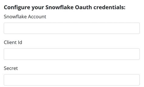How To Generate Snowflake Client Id And Secret For Oauth