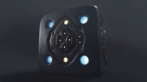 Sci Fi Dice 3d Model By Weish
