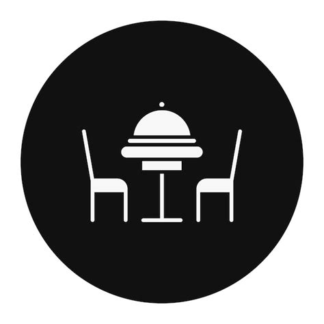 Premium Vector Dinner Table Vector Illustration