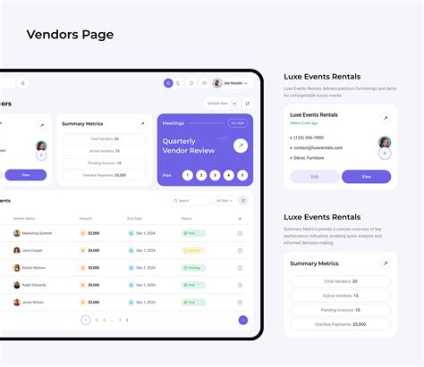 Event Management Web App Dashboard Behance