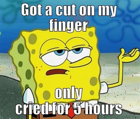 Cut On Finger Quickmeme
