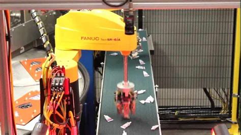 Precision High Speed Loading And Unloading With FANUC SCARA Robots