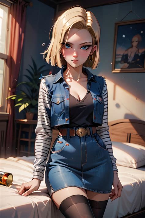 Android 18 21 By Sanen43ai On Deviantart