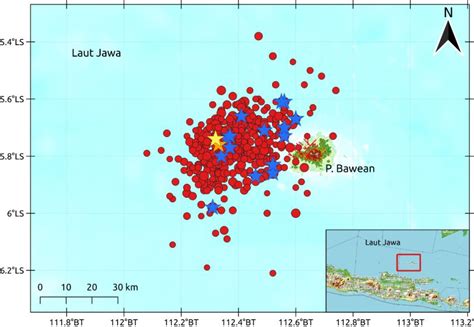 Bmkg 477 Kali Gempa Guncang Bawean Jawa Timur