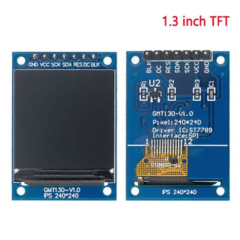 Tft Display 0 96 1 3 1 44 1 77 1 8 2 4 2 8 Inch Ips 7p Spi Hd 65k Tft Full Color Lcd Module