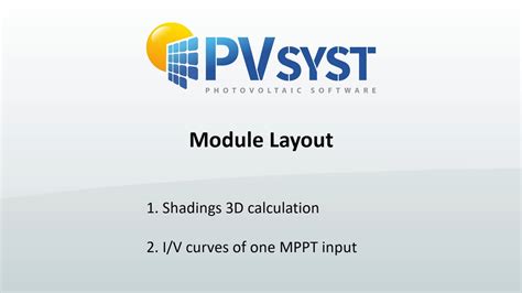 Pvsyst Module Layout Calculation Youtube