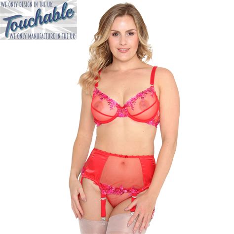 Scarlet Plunge Cup Bra By Touchable Etsy