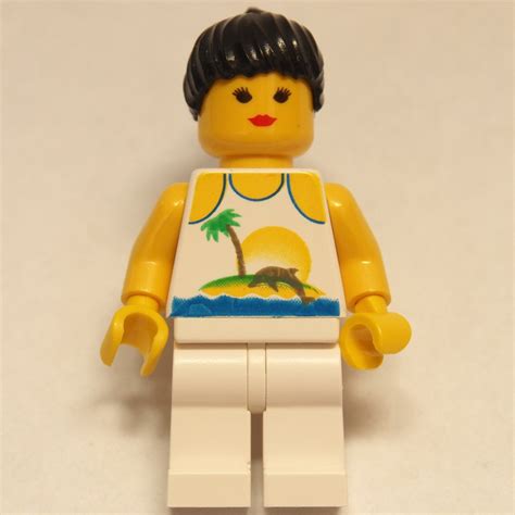 LEGO Minifig Pin Beach Girl Lego Minifig Pin Lego LEGO Minifig Pin Beach Girl Lego Minifig Pin Lego