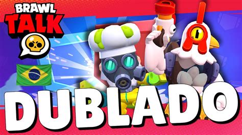 NOVO BRAWL TALK DUBLADO EM PORTUGUÊS BRASIL YouTube