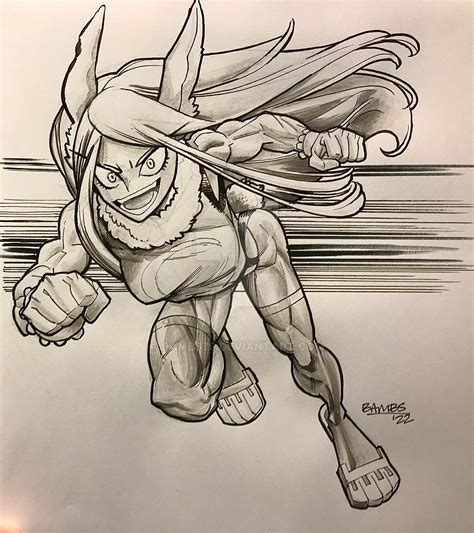 Mirko Rumi Usagiyama My Hero Academia By Bambs79 On Deviantart