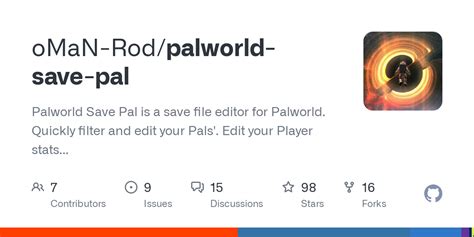 Releases Oman Rod Palworld Save Pal Github