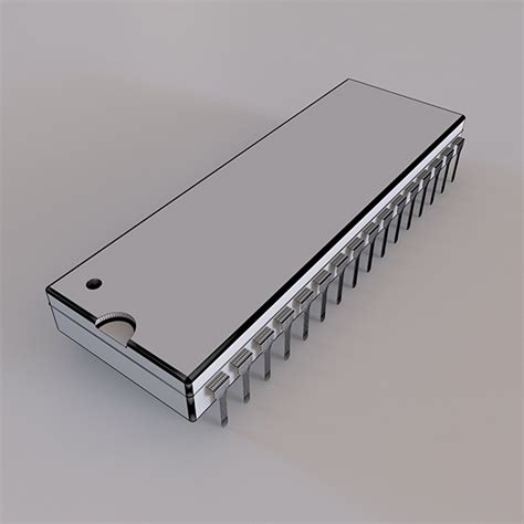 Ic Ttl Series 32 Pin By 3dmcube 3docean